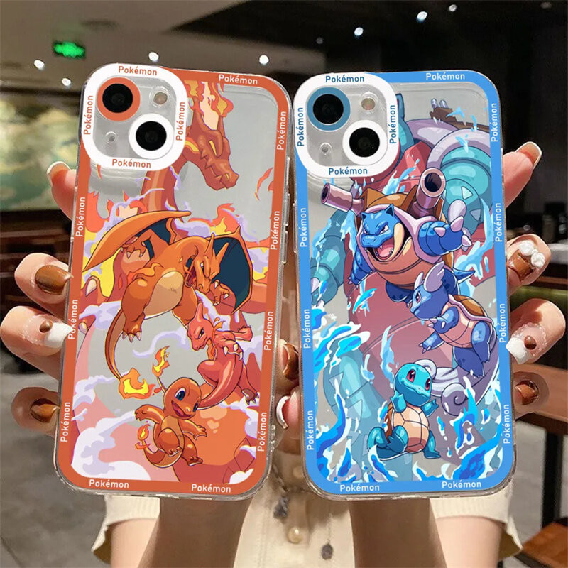 Pokemon Charizard Squirtle Case Compatible For IPhone 11 12 13 14 15 16 ...