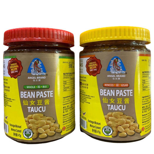 仙女豆酱(粗/幼) Angel Brand Taucu/ Bean Paste (Whole/Minced) | Shopee Malaysia