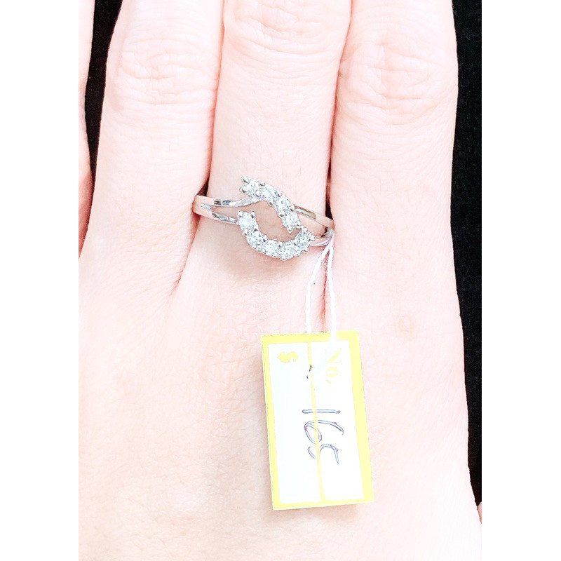 Original SILVER925 TWO LINE RING | Shopee Malaysia