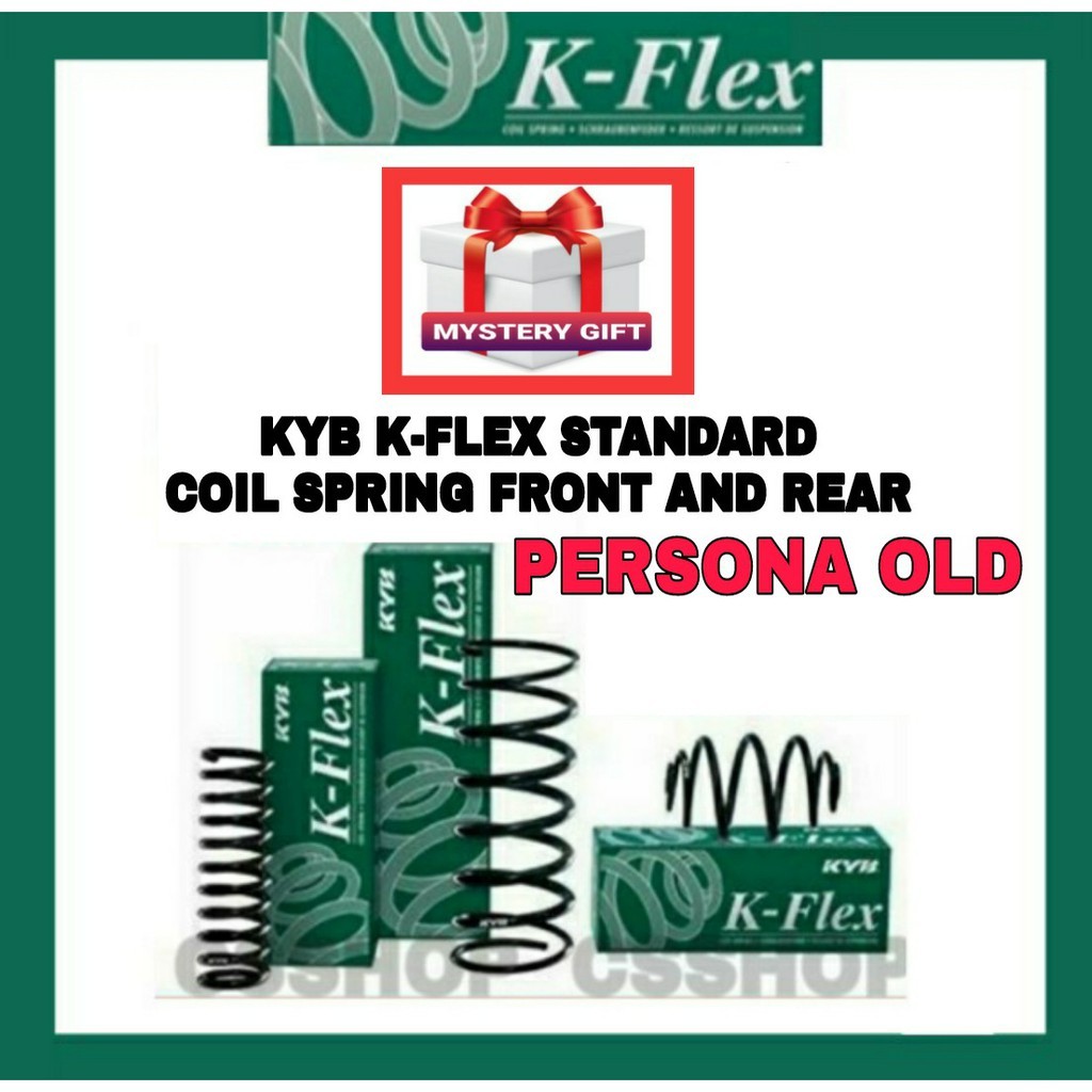 K-FLEX Proton Persona old kyb coil spring standard Front & Rear Set ...