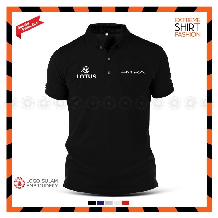 Polo Tee Shirt Cotton Lotus Emira Sportscar Uniform Sport Car Sales ...