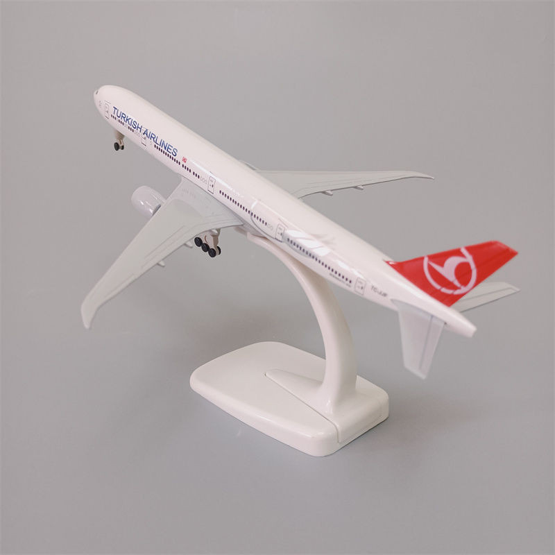 Ready goods with Landing Stand 19cm Turkish Airplane Model Boeing ...