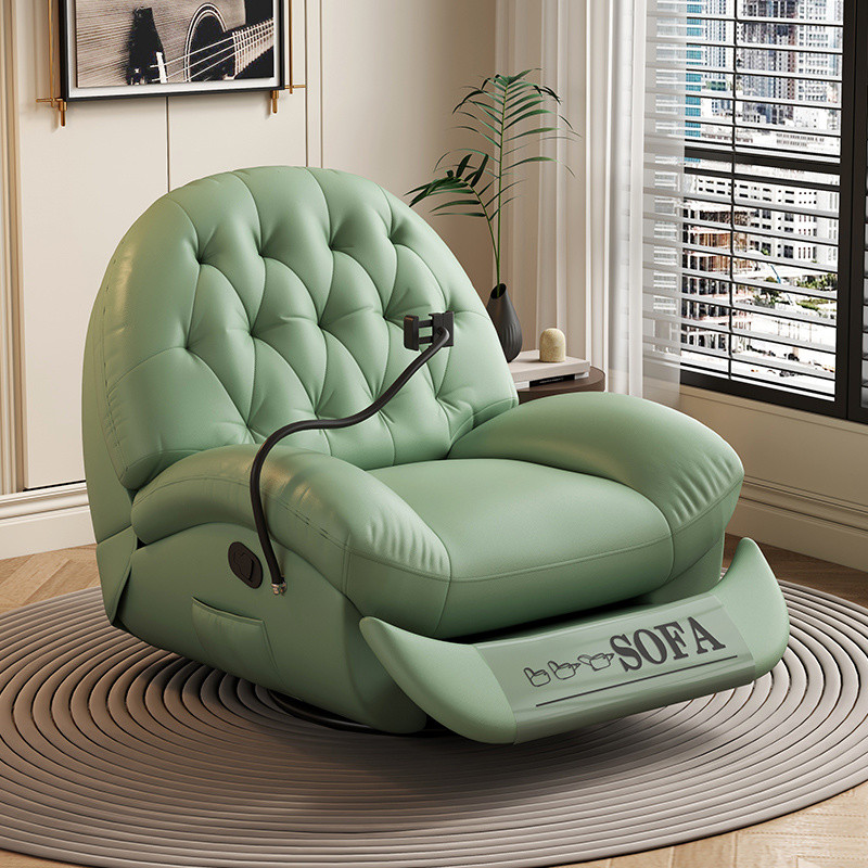 First Class Space Massage Armchair Large Single Reclining Electric ...
