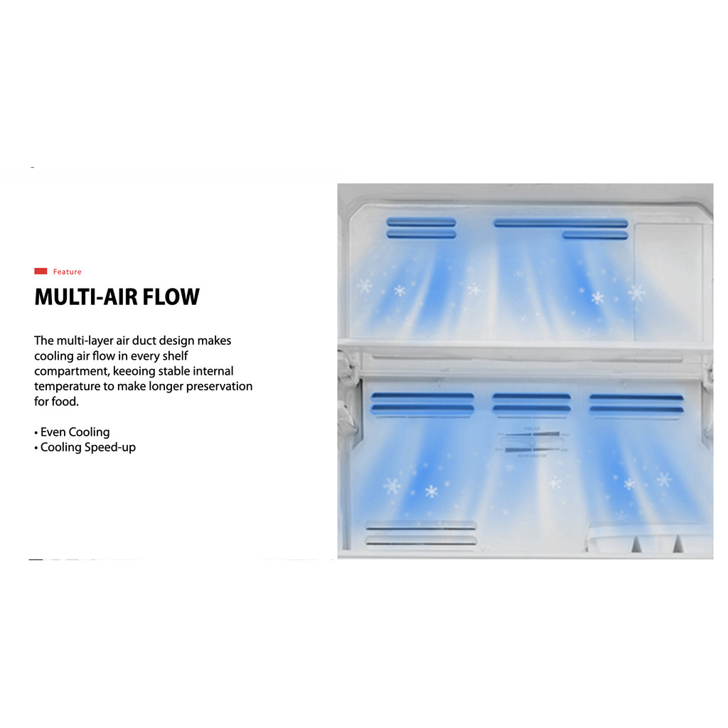 [NUR]TOSHIBA 220L 2 DOOR ORIGIN INVERTER FRIDGE WITH AG+ BIO DEODORIZER ...