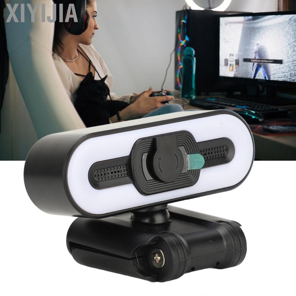 Xiyijia USB Webcam 4K Wide Usage Plug and Play PC Camera for LCD ...