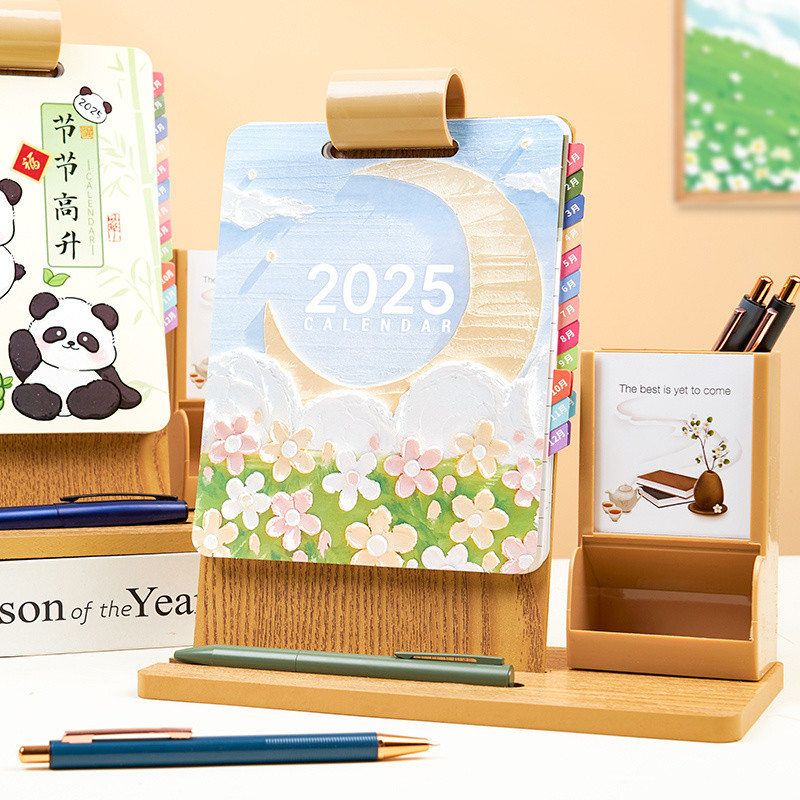 [G-Plus Studio] 2025 Desk Calendar Loose-leaf New Year of the Snake ...