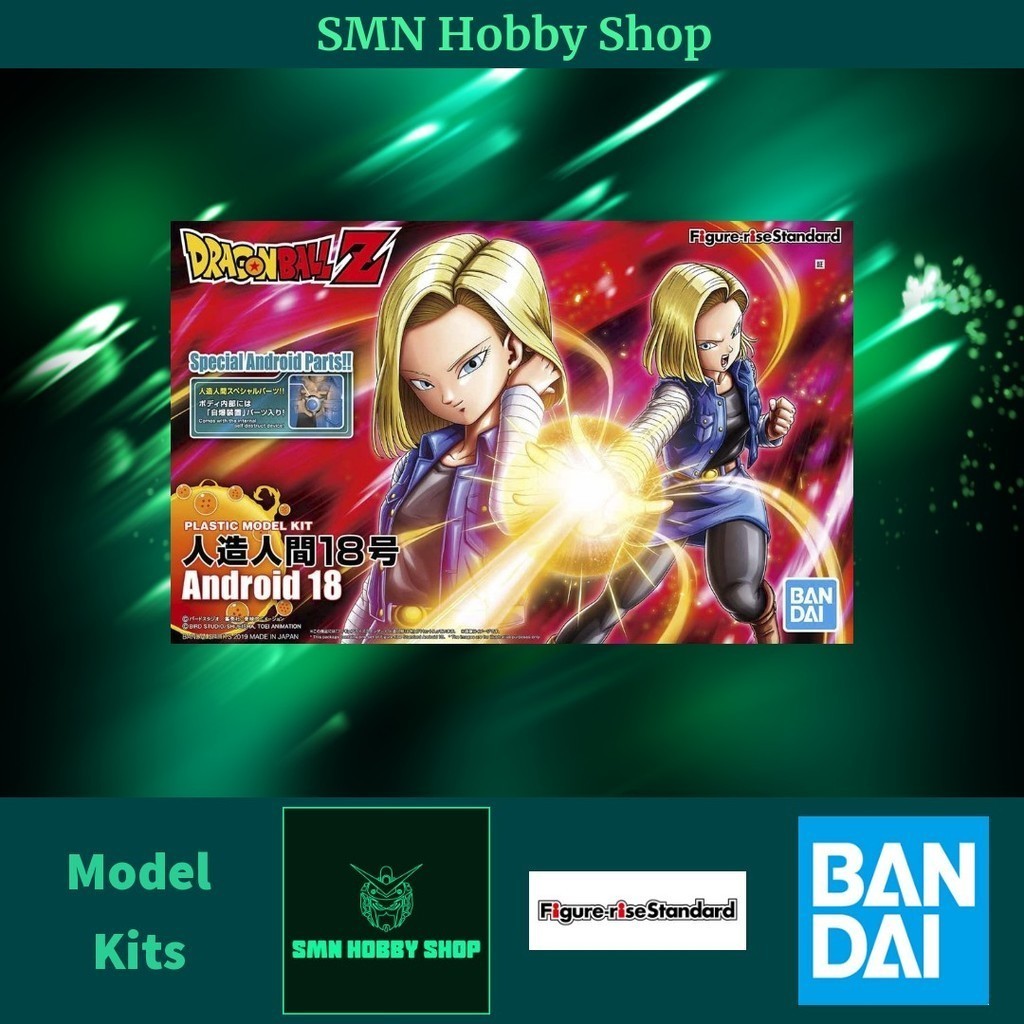 FRS Figure-Rise Standard Android No.18 Toys Plastic Model Kit [Dragon ...
