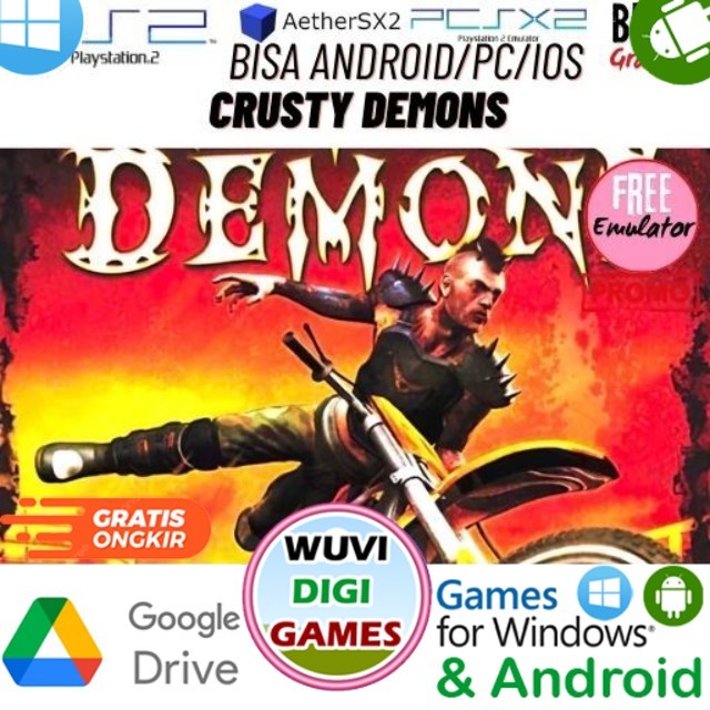 Selling PS 2 Crusty Demons | Can be used on PC / Android / IOS Plus ...