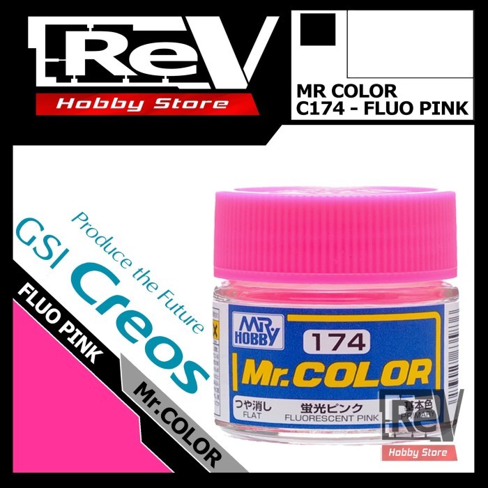 Mr COLOR PINK FLUORESCENT C174 GUNDAM PAINT MODEL KIT MG HG PG | Shopee ...