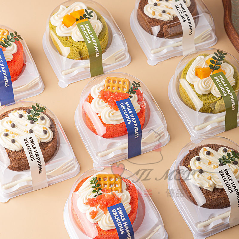 Cake Roll Packaging Box Swiss Roll Box Cake Box Transparent Baking Box ...