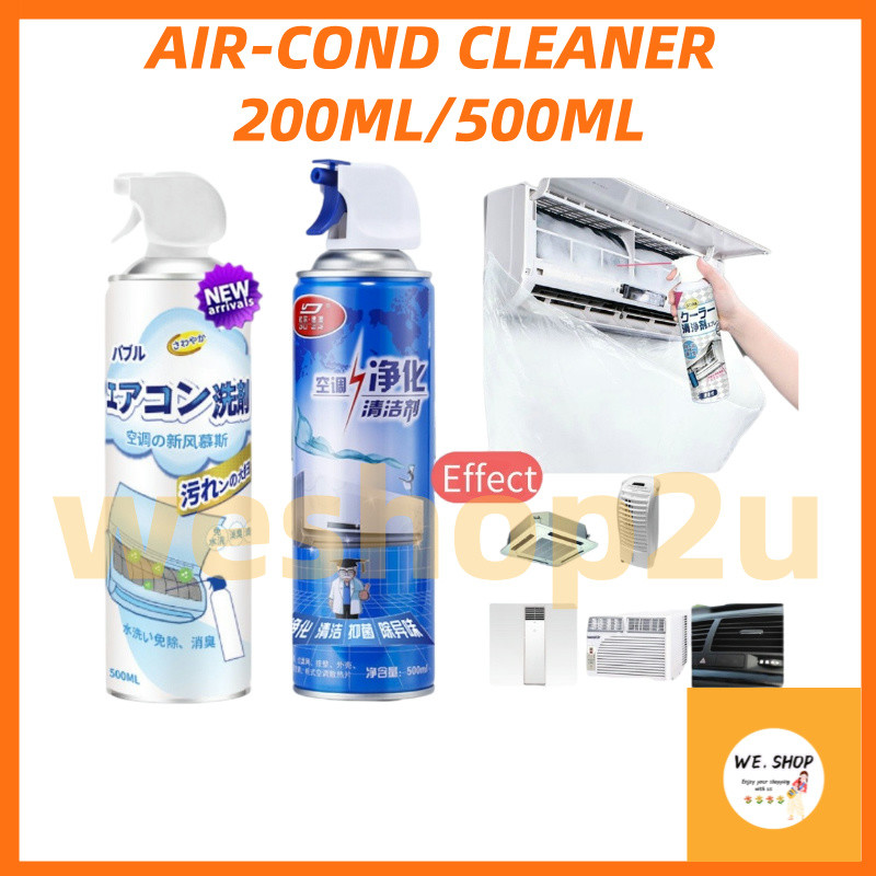 Air-Cond Cleaner Bubble Air Conditioner Coil Cleaner Aircond Cleaning ...