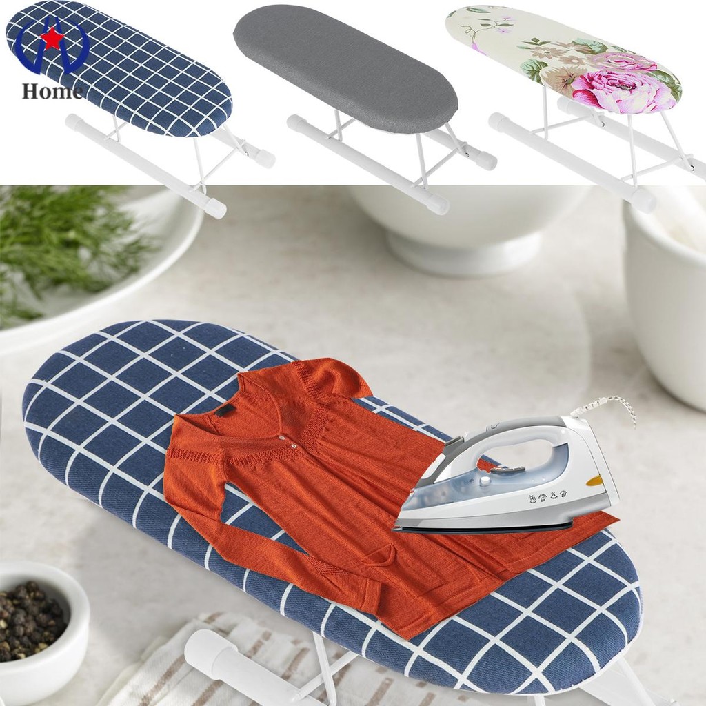 Tabletop Ironing Board Small Ironing Board with Non-Slip Folding Feet ...