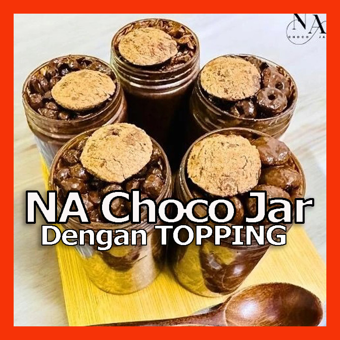 Choco Jar Chocolate Coklat Dengan TOPPING Premium 4 Cereal Mini Crunch ...