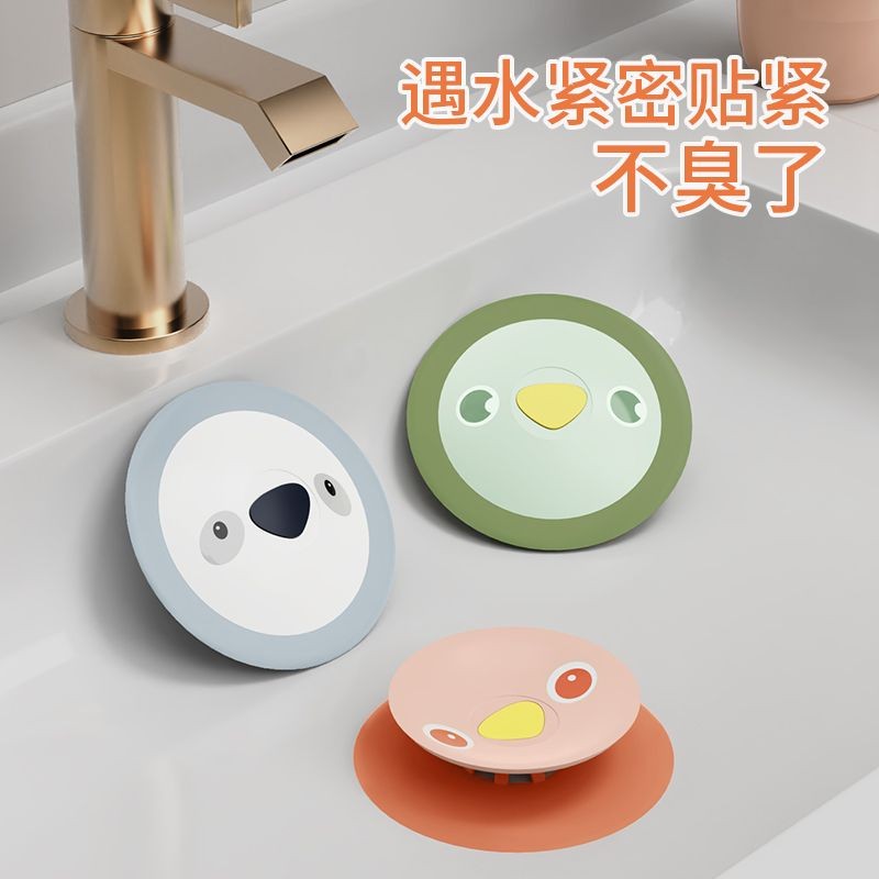 Push Type Sink Plug Toilet Bathtub Washbasin Anti-Clogging Sewer Toilet ...