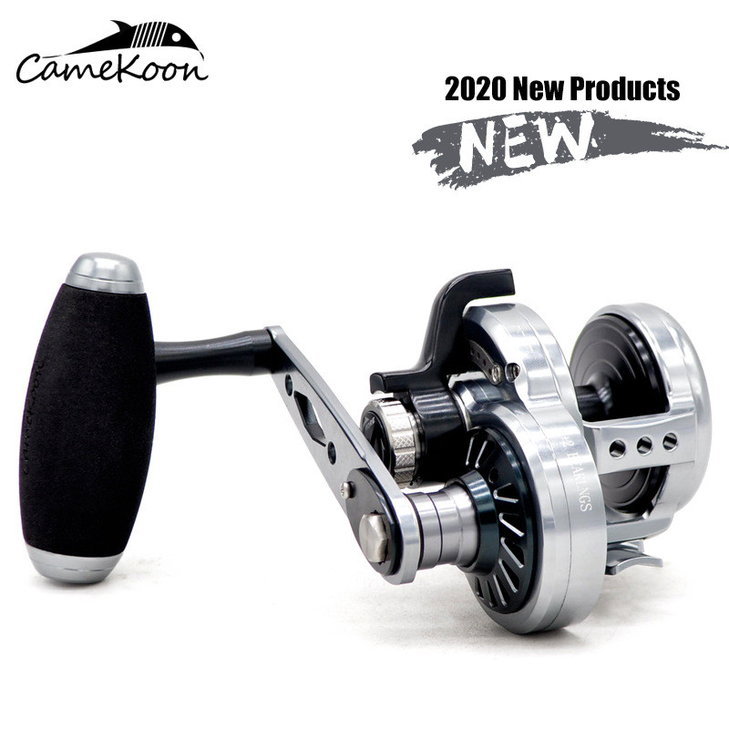 High Speed Ratio 11-Axis All-Metal Heavy Trailing Drum Fishing Reel ...