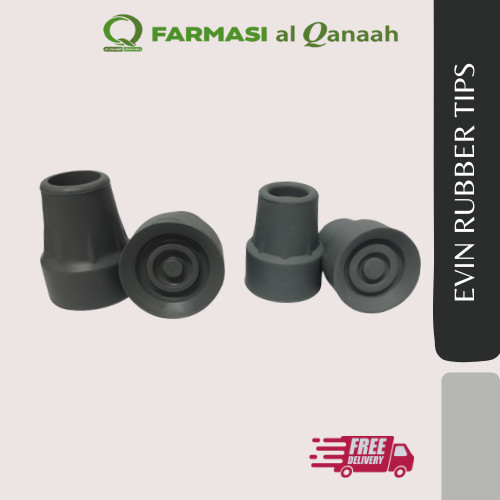 EVIN RUBBER TIPS FOR SHOULDER CRUTCHES | getah tongkat/ topang ketiak ...