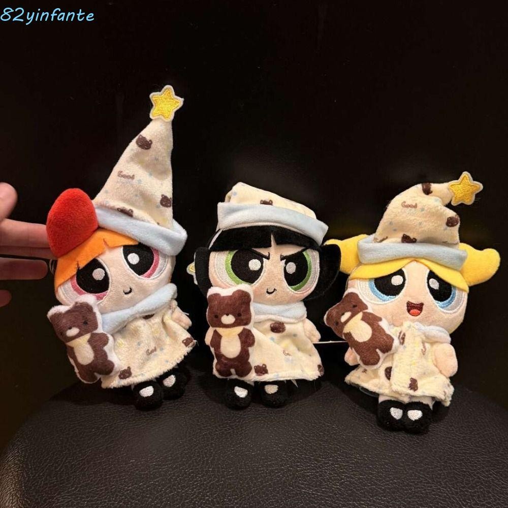 YINFANTE Powerpuff Girls Doll, Soft Cute Design Powerpuff Girls Plush ...