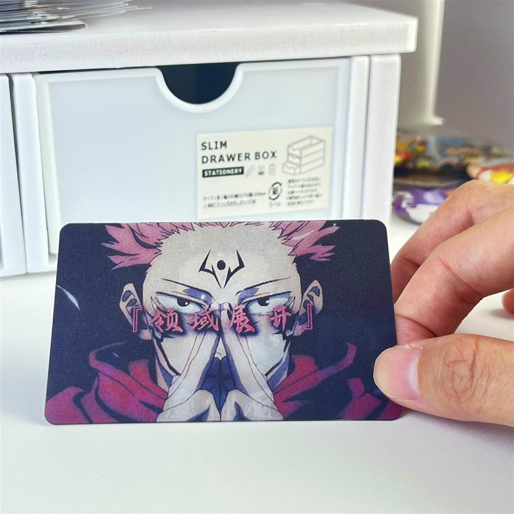 Jujutsu kaisen Japanese anime 6 pattern changes Card，Ryomen Sukuna ...