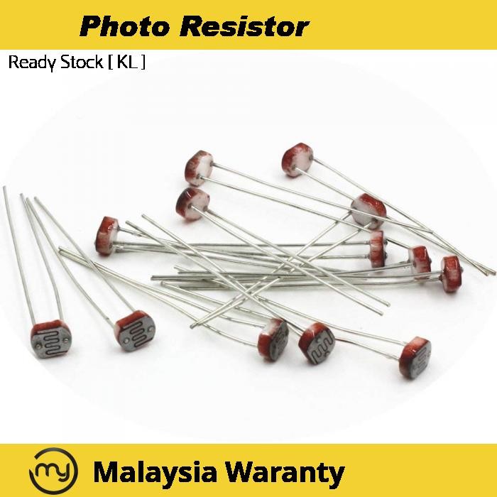 (10 PCS) LDR GL5528 Light Dependent Resistor Photo Sensor Photosensor ...