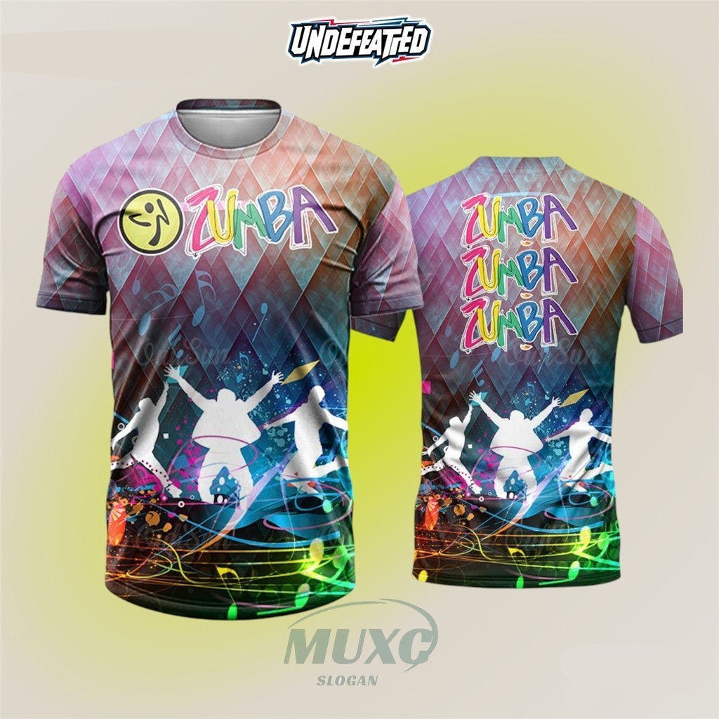 2025 Sublimation Zumbawear Shirt Love ZUMBA Breathable Uniform T-Shirt ...