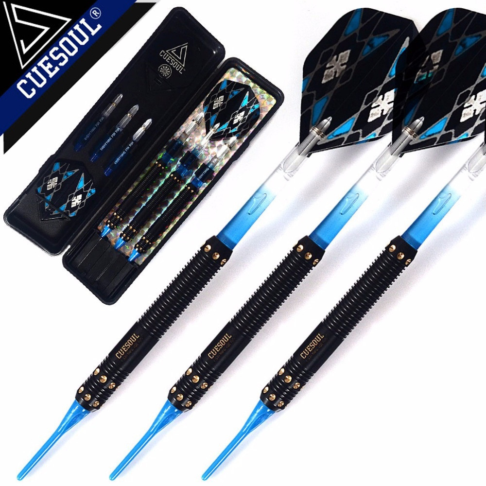 CUESOUL Professional Electronic Soft Tip Darts With Unique Dart Flights ...