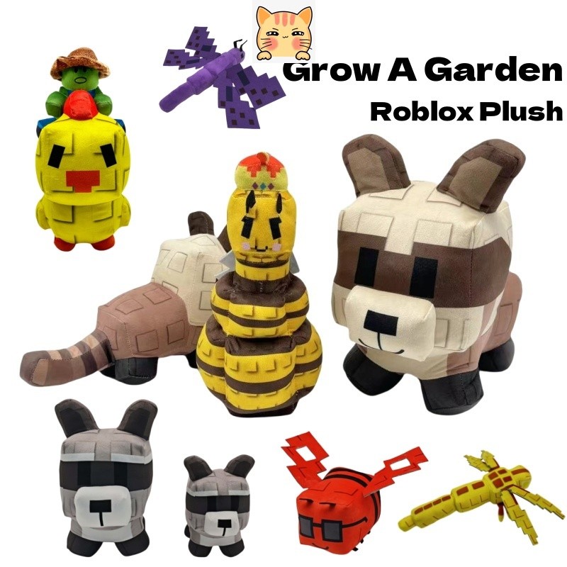 BCT New Roblox Grow A Garden Plush Doll Cute Grow A Garden Queen Bee ...