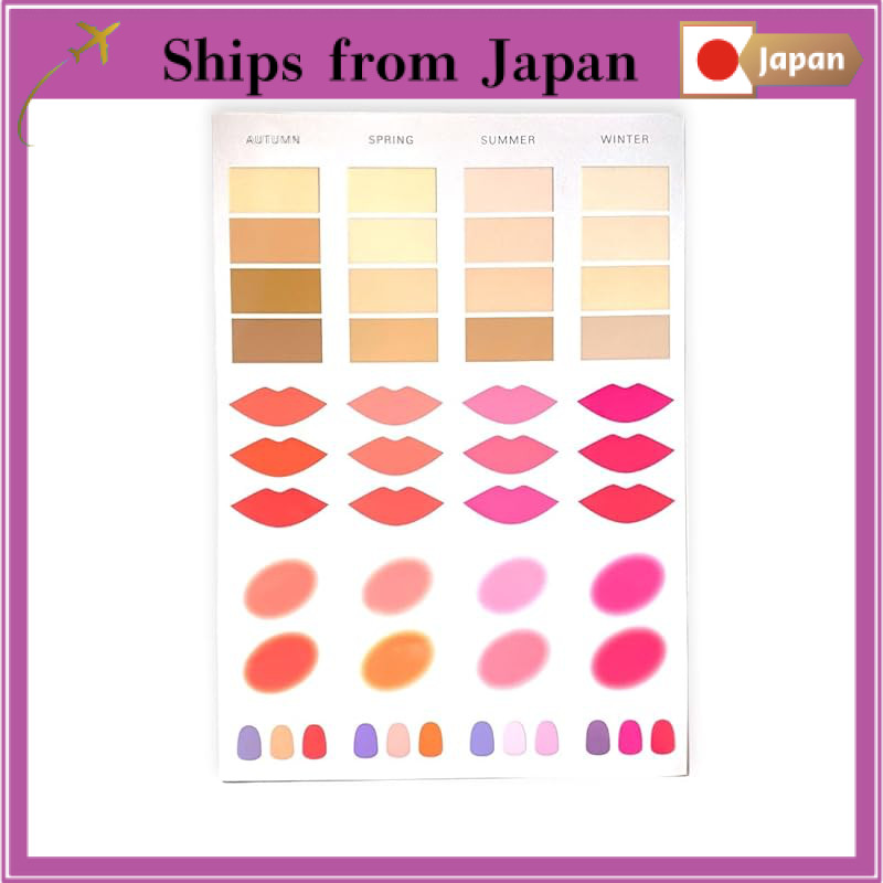 AIS Personal Color Diagnosis Sheet Color Analysis Sheet A4 Size ...