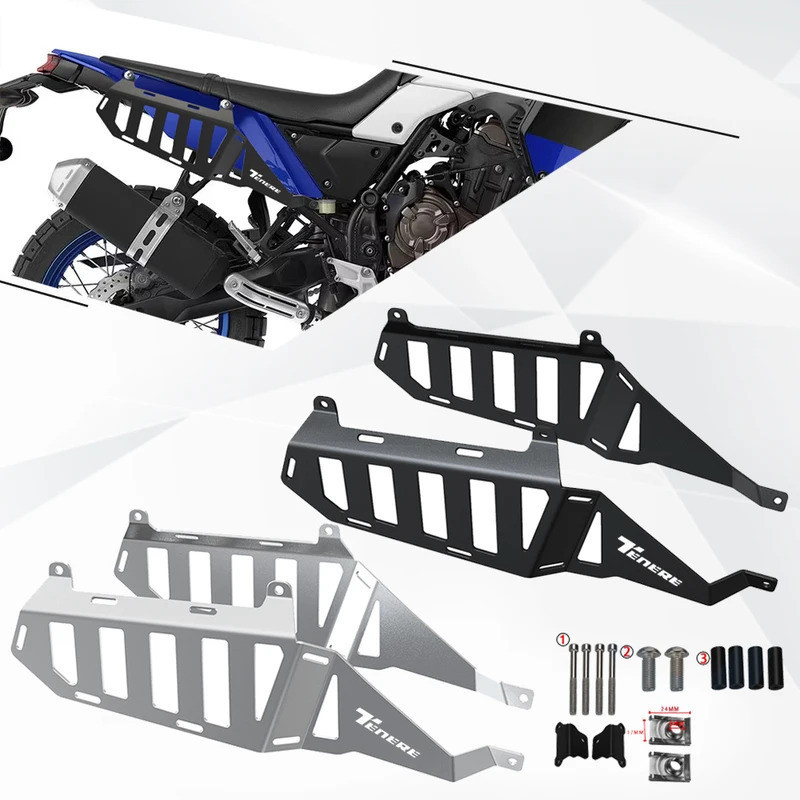 Motorcycle Side Luggage Rack For Yamaha Tenere 700 / Rally 2021 2022 ...