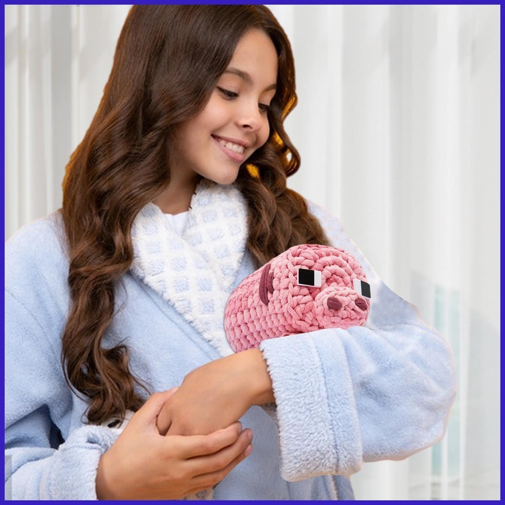 Beginners Crochet Kit Knitting Stuffed Mosaic Animal Video Game Animal ...