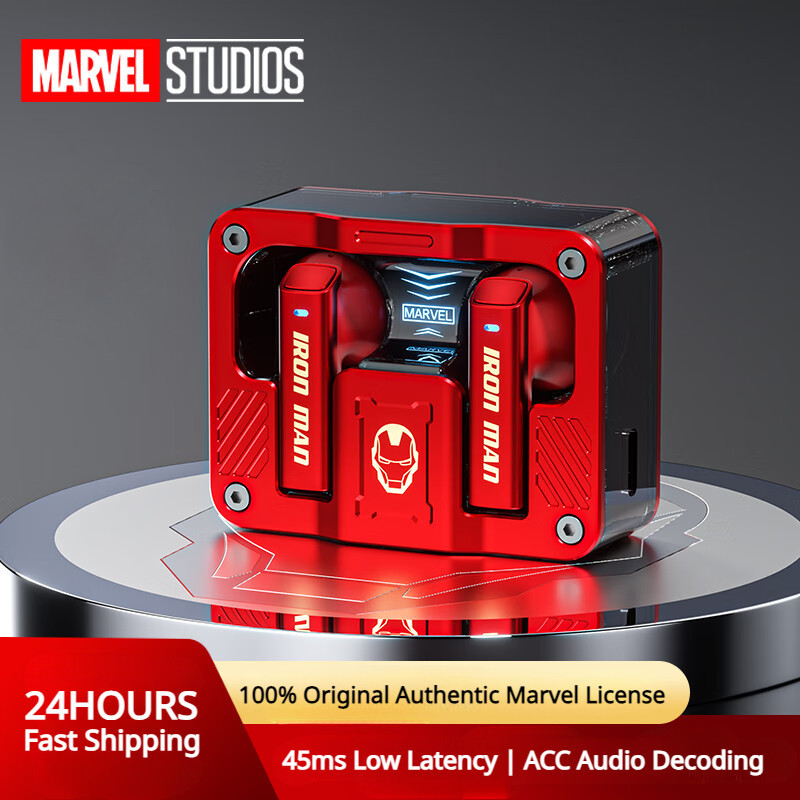 Disney Marvel IronMan Gaming Headphones Black Panther Captain America ...