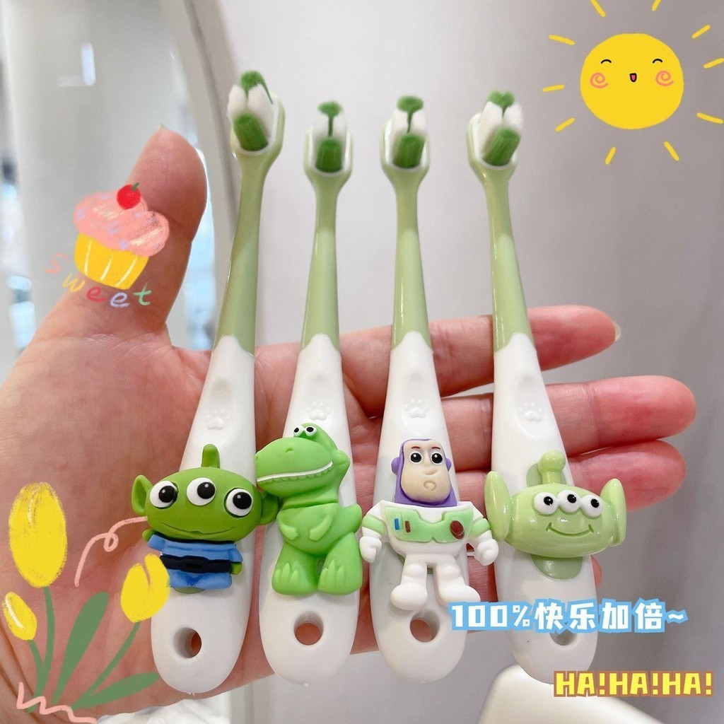 Buzz Lightyear Children Soft Toothbrush 2-6-8 Years Old Male Female ...