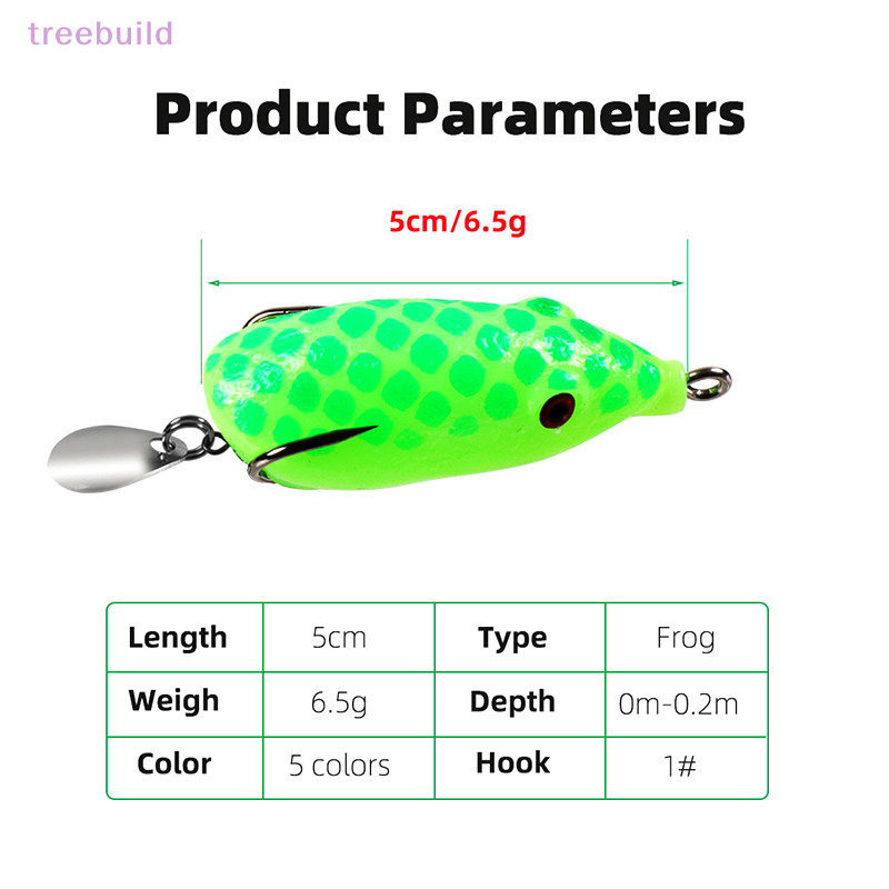 [treebuild] Modified Thunderfrog Poison Toad 5cm/6.5g Modified Frog ...