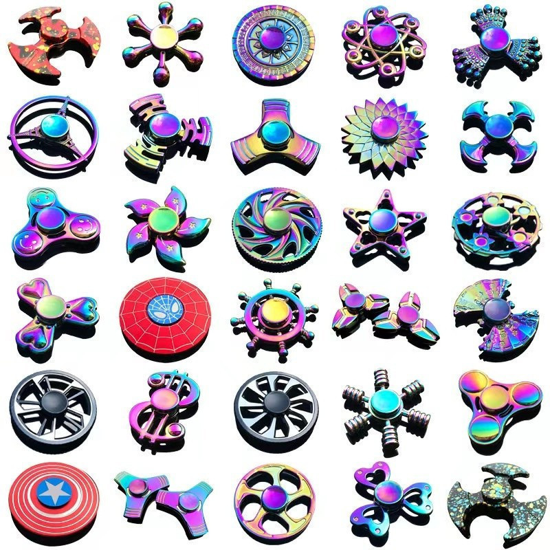 Zinc alloy Fidget Spinner, infinity stress relief toy (METAL SPINER ...