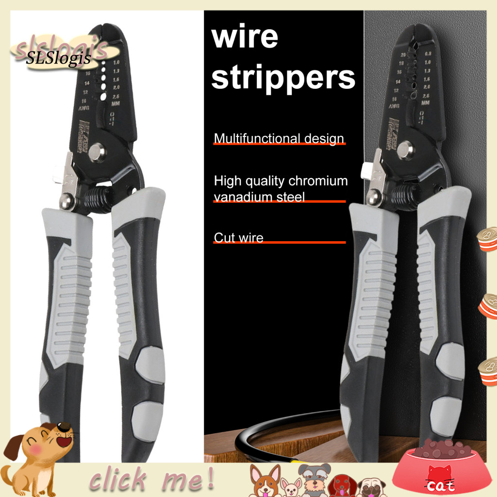 SGW_ Wire Cutting and Crimping Tool Wire Strippers Professional Wire ...