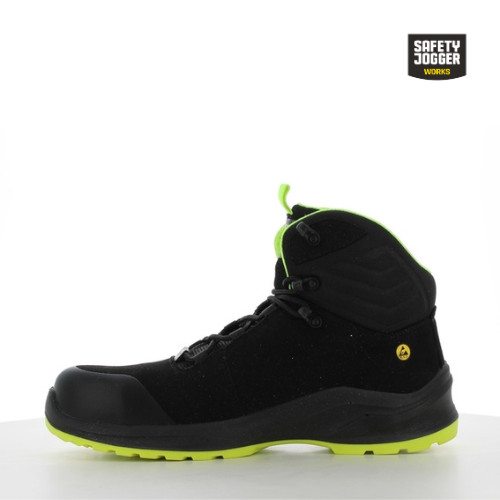 Safety Jogger Modulo Mid S3S Safety Shoe - Black | Shopee Malaysia