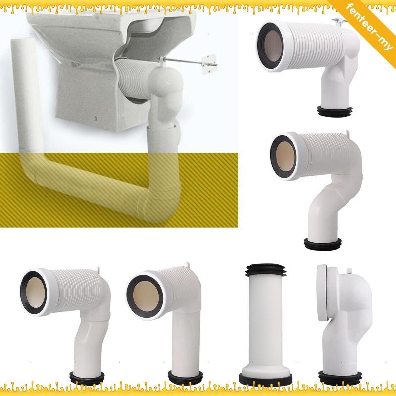 [FenteerMY] Eccentric Drain Connector, Toilet Flange Adapter, Change ...