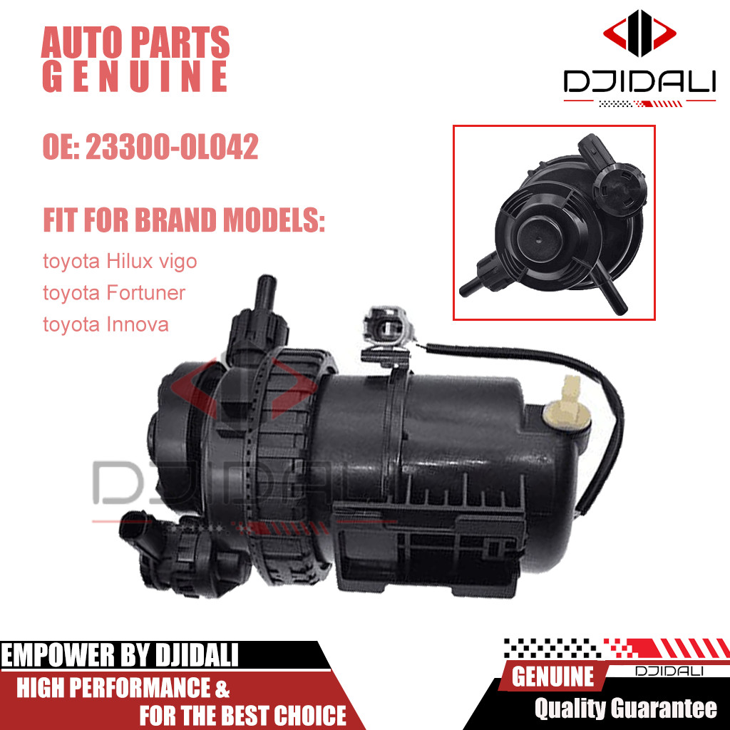 23300-0L042 Fuel Filter For Toyota Hilux Vigo 2005 to 2015 Fortuner ...