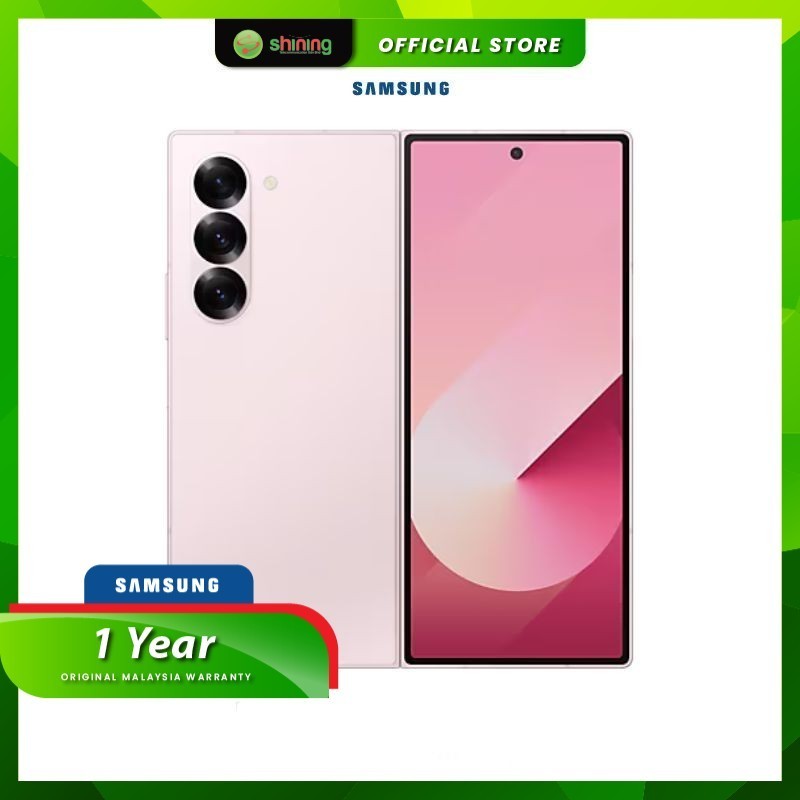 Samsung Galaxy Z Fold6 5G (SM-F956B/DS)(12GB RAM 256GB ROM)(Pink ...