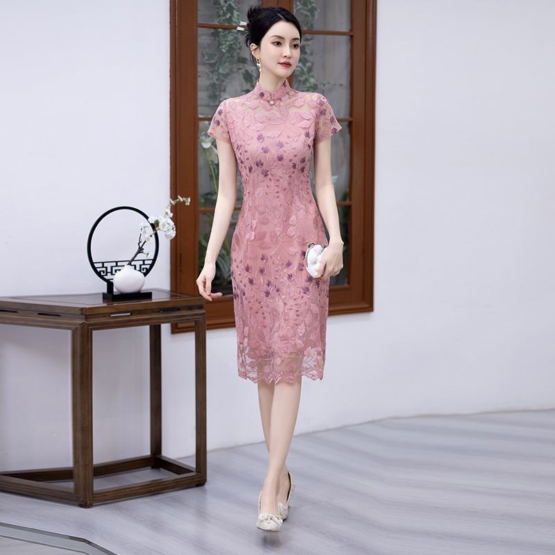 Classical Beauty~Classic Cheongsam Traditional Retro Elegant Dress ...