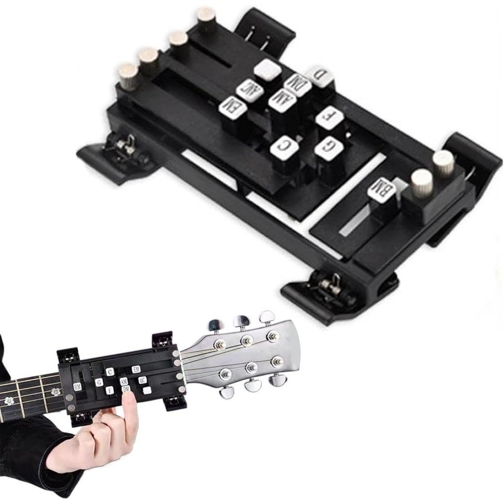 Guitar Chord Presser, Guitar Aid Learning Starter Chord Tool, Guitar ...