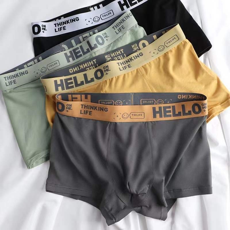 Mamagoo HELLO Underwear Men 4 in 1 Man Boxer Seluar Dalam Lelaki 内裤四角裤男 ...