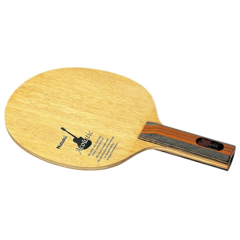 Nittaku Table Tennis Racket Acoustic Shakehand Offensive 5-ply ...