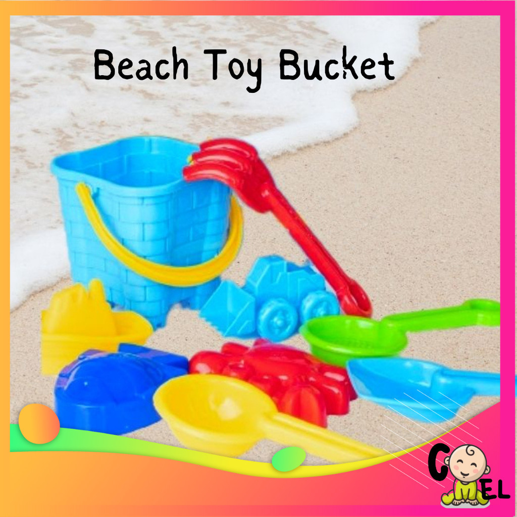 Kid Beach Sand Toys Play Set Sand Castle Building Kids Outdoor Toy ...