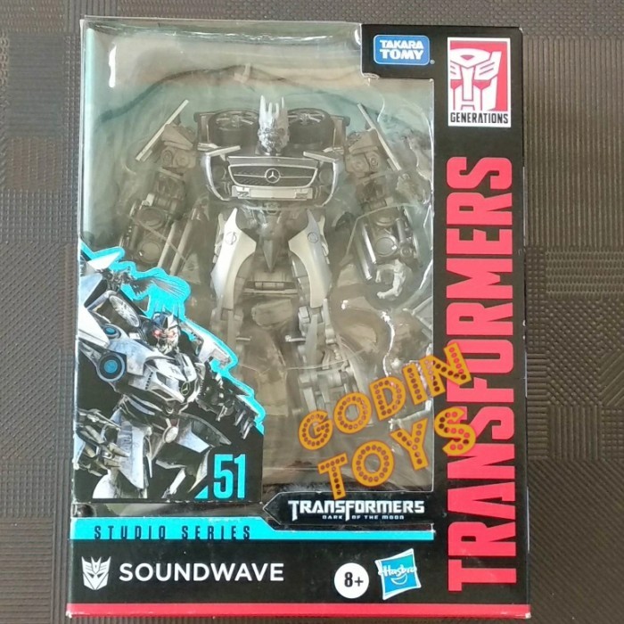 Soundwave Transformers Studio series 51 Hasbro Original | Shopee Malaysia