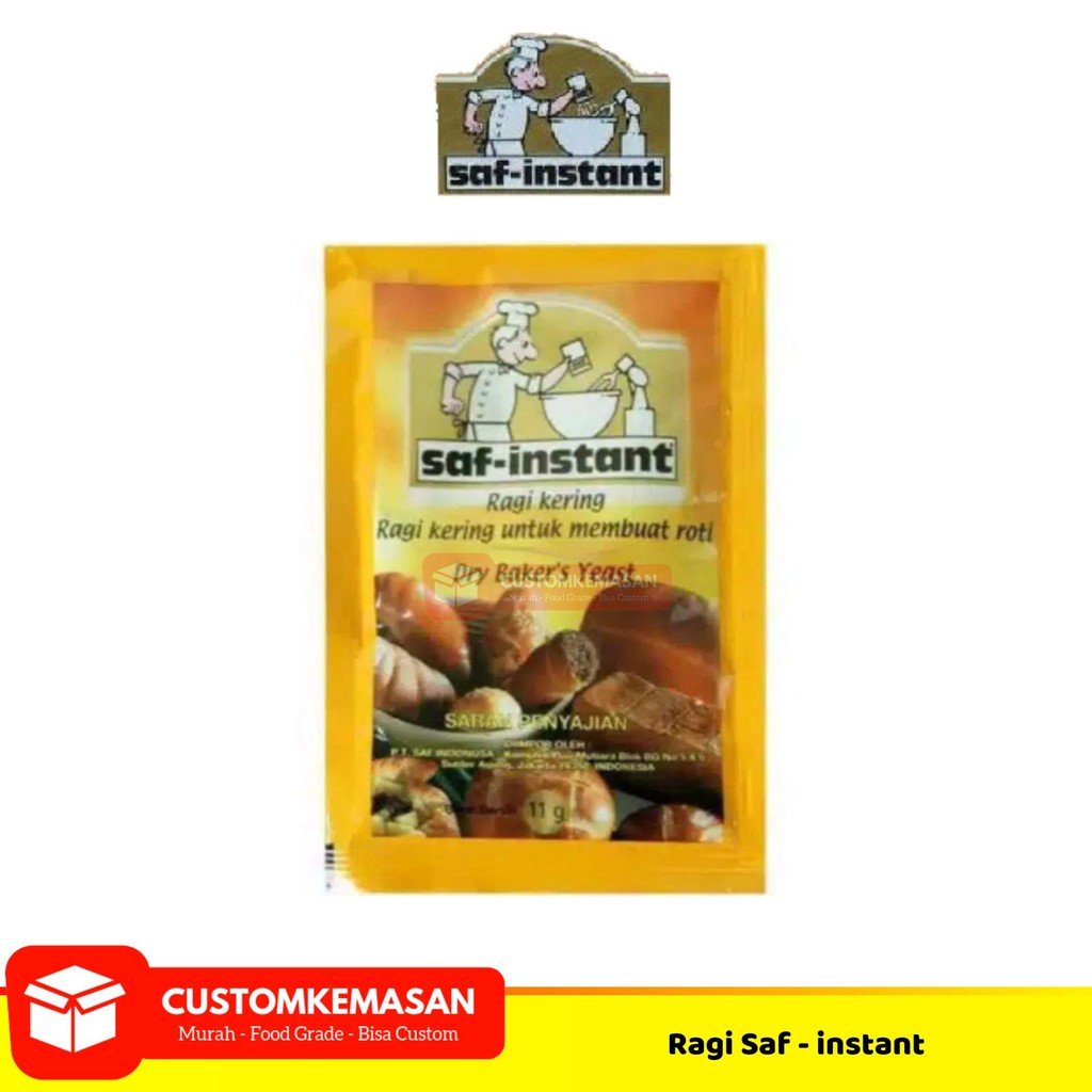 Yeast Saf-Instant / Dry Yeast / Saf Instant Dry Yeast / Instant Yeast ...