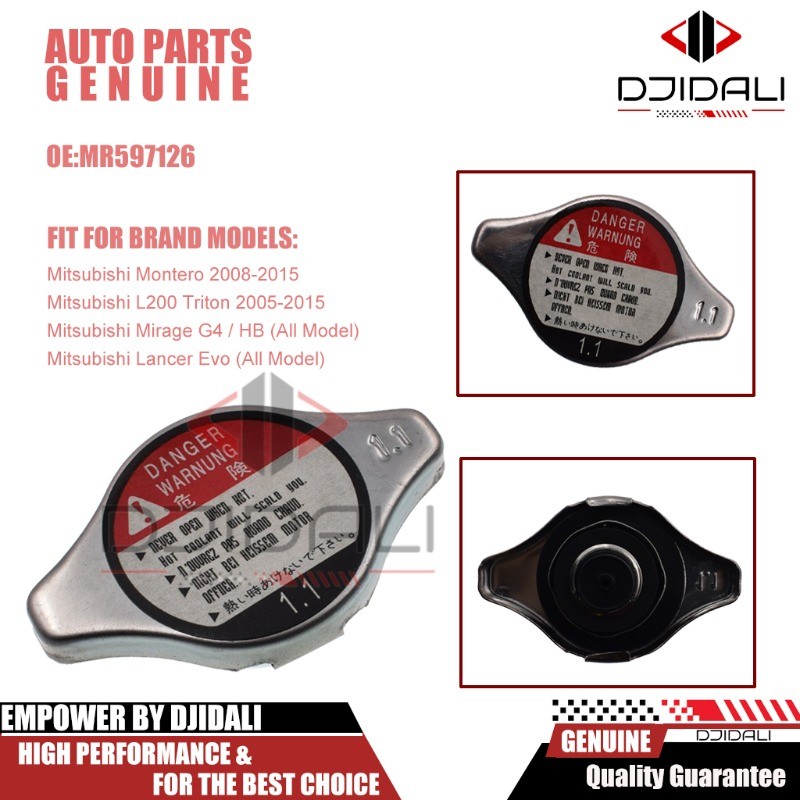 Radiator Cap For Mitsubishi Montero / L200 Triton / Mirage / Lancer ...