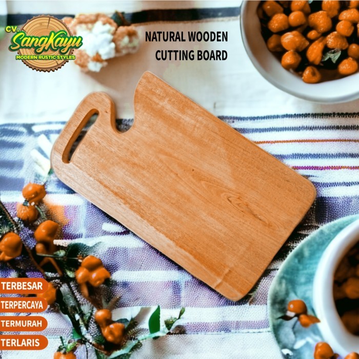 KAYU Sangkayu, Cutting board 17,5 x 30 Cm Modern Style Unique mahogany ...