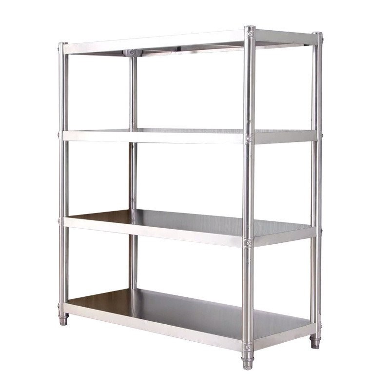 Stainless Steel Kitchen Rack Restaurant Canteen Square Tube Hollow ...