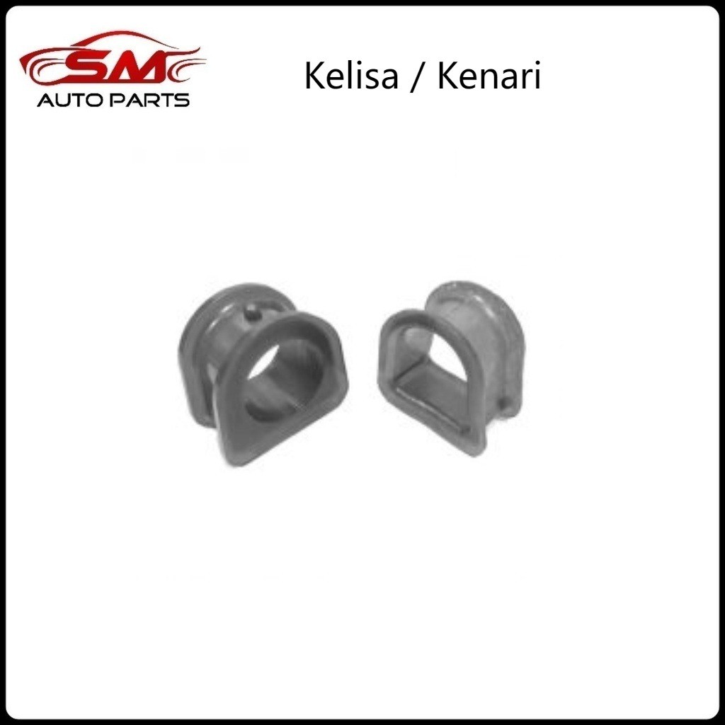 Perodua Kelisa / Kenari Steering Rack Bush Set ( High Quality Rubber ...