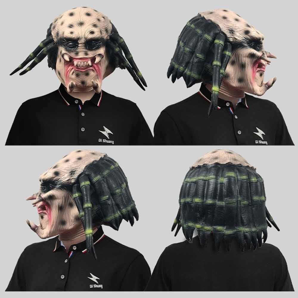 Predator Monster Mask Cosplay Halloween Fancy Latex Mask | Shopee Malaysia